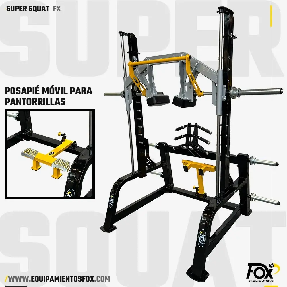 Súper Squat – Equipamientos FOX